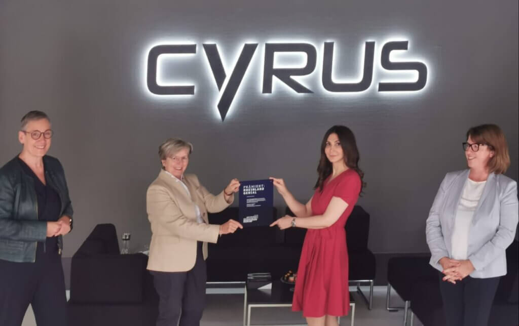 Innovationspreis für Cyrus Technology | Cyrus Technology